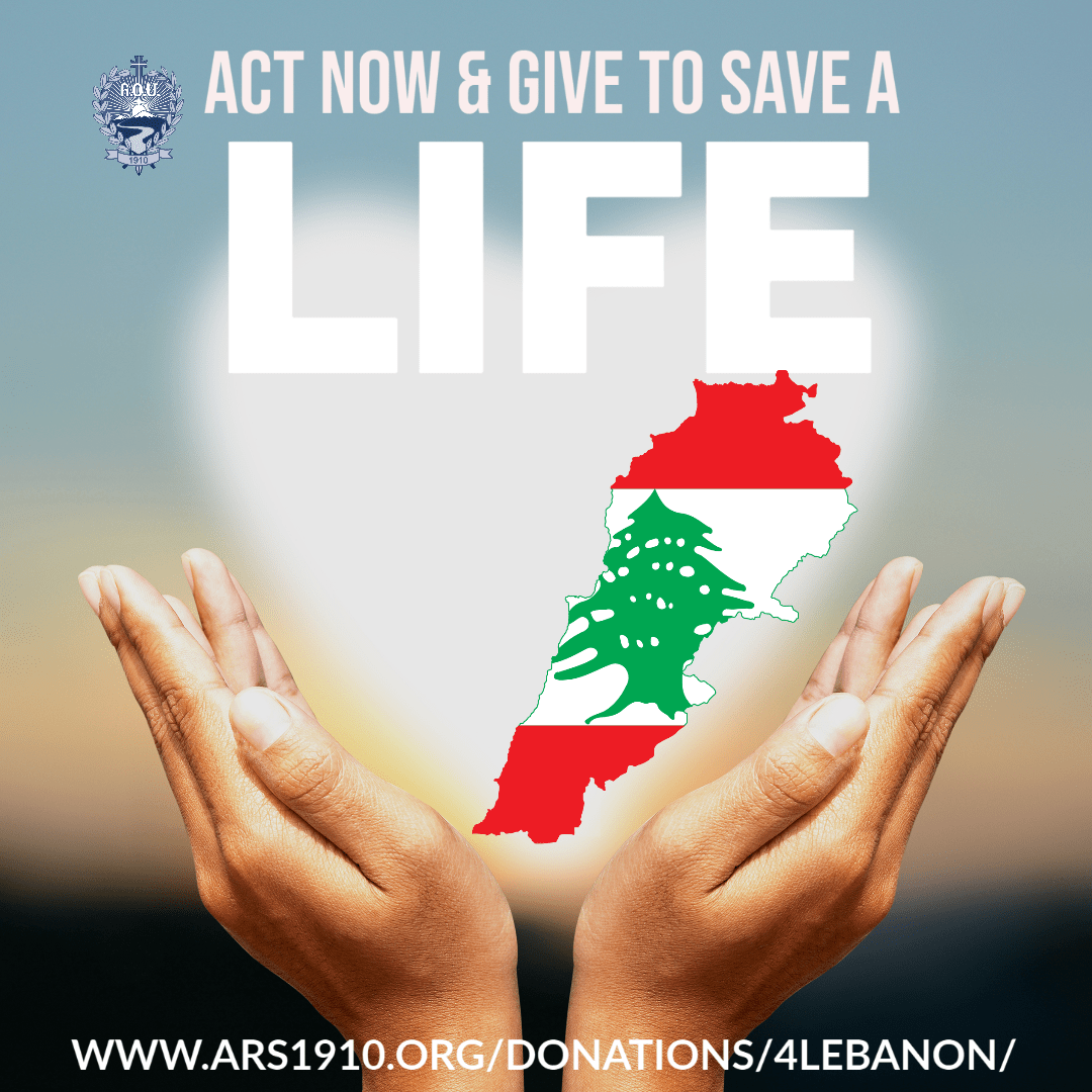 Armenian Relief Society Stand with Lebanon - Armenian Relief Society