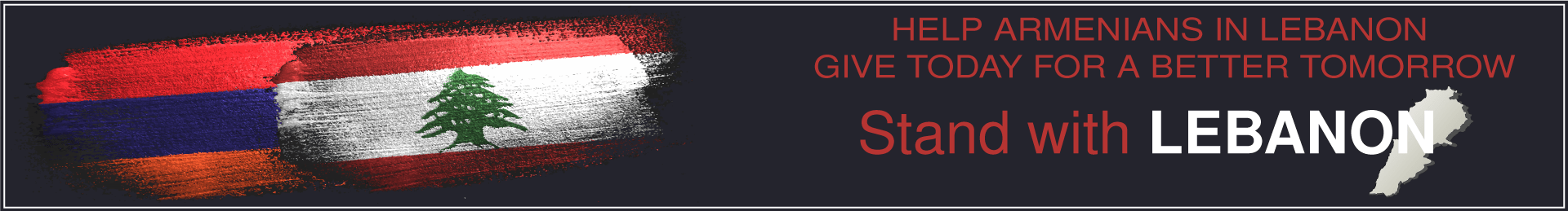 Armenian Relief Society Stand with Lebanon - Armenian Relief Society